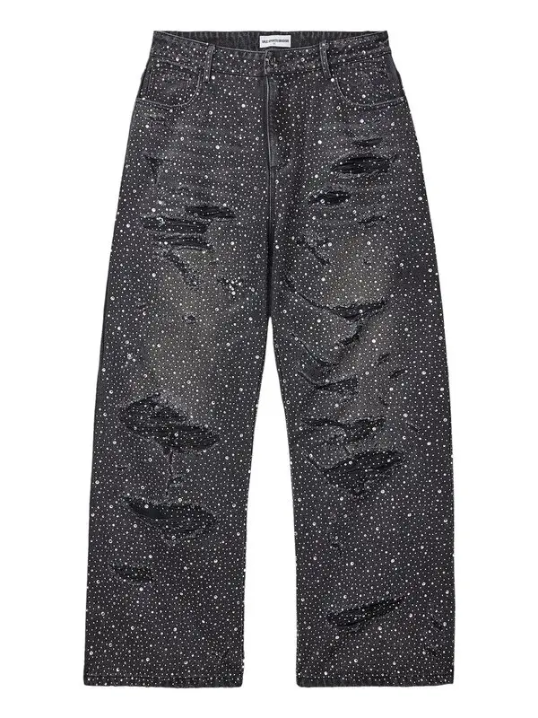 VALE FOREVER Crystal Rain Denim - Black