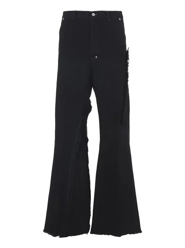 Rick Owens Joris Cotton Pants - Black