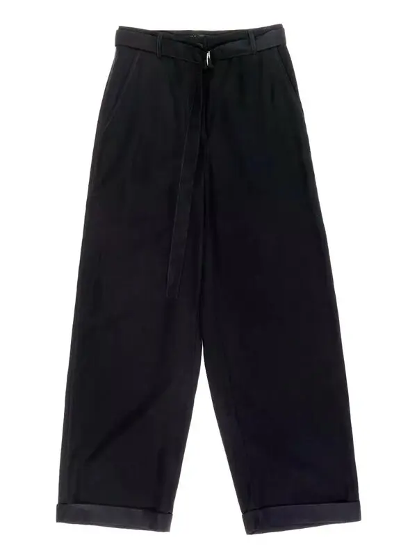 Bimba Y Lola Belted Trousers - Black