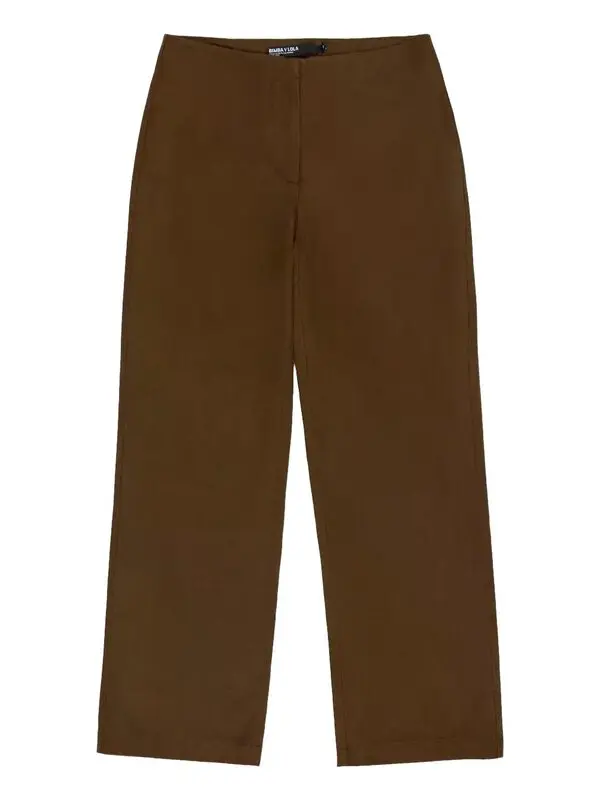 Bimba Y Lola Concealed-fastening Trousers - Brown