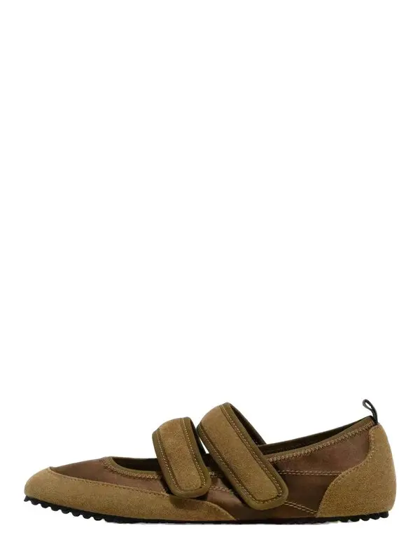 Bimba Y Lola Double-strap Sneakerinas - Brown