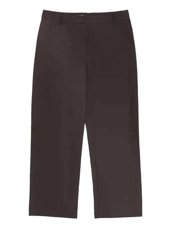Bimba Y Lola Flat-front Trousers - Brown