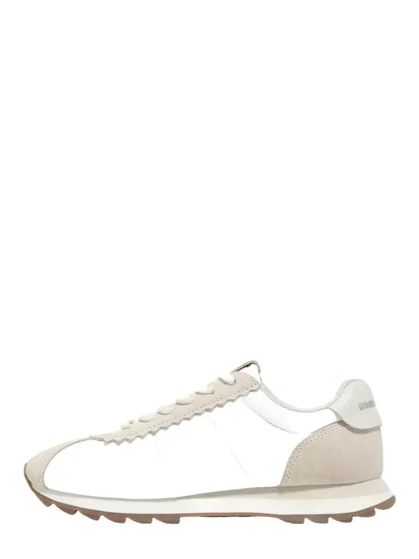 Bimba Y Lola Scalloped Sneakers - White