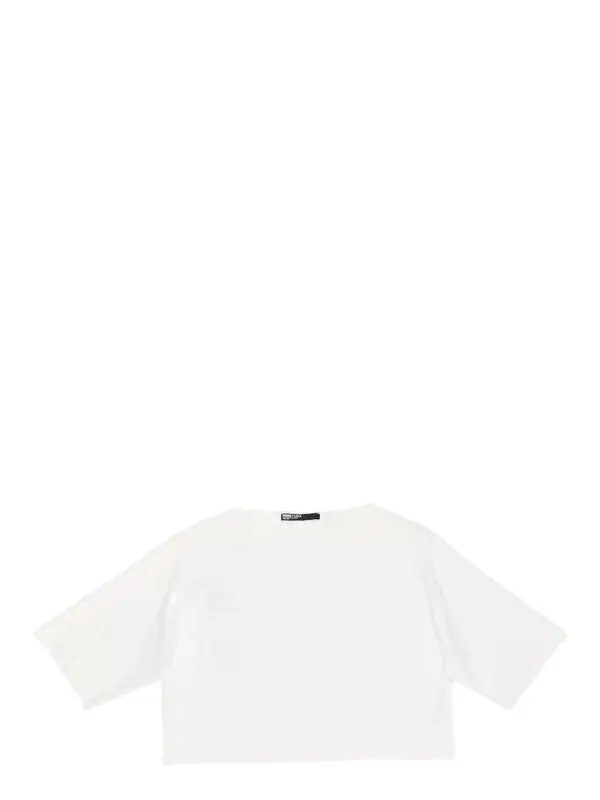 Bimba Y Lola Boat-neck T-shirt - White
