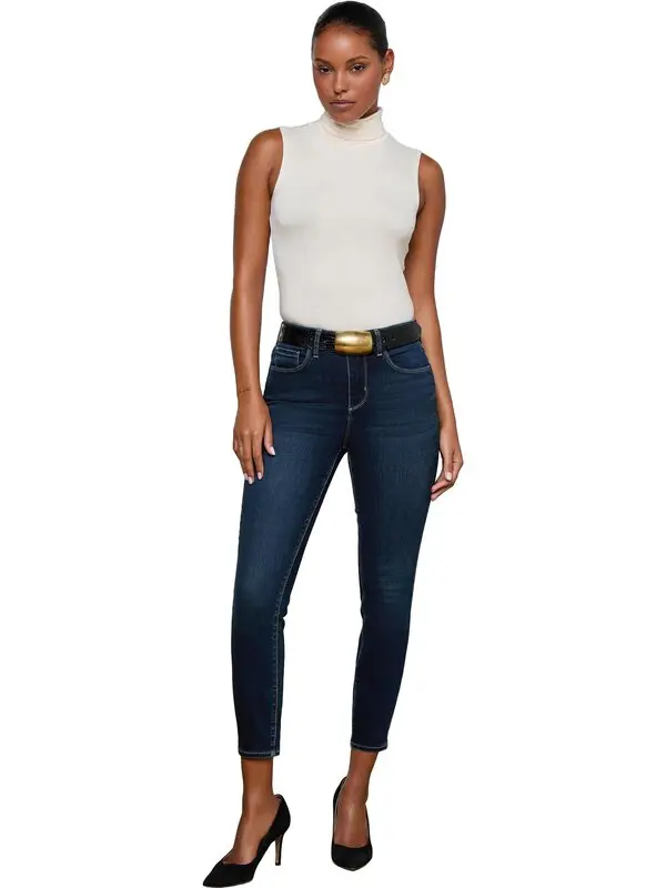 L'Agence Margot Cropped Skinny Jeans - Bolton