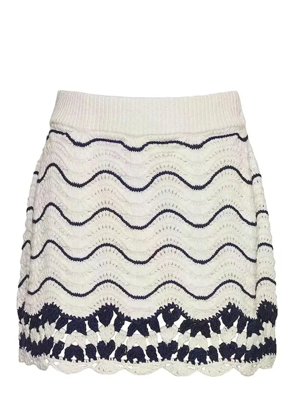Cara Cara Catania A-line Skirt - Neutrals