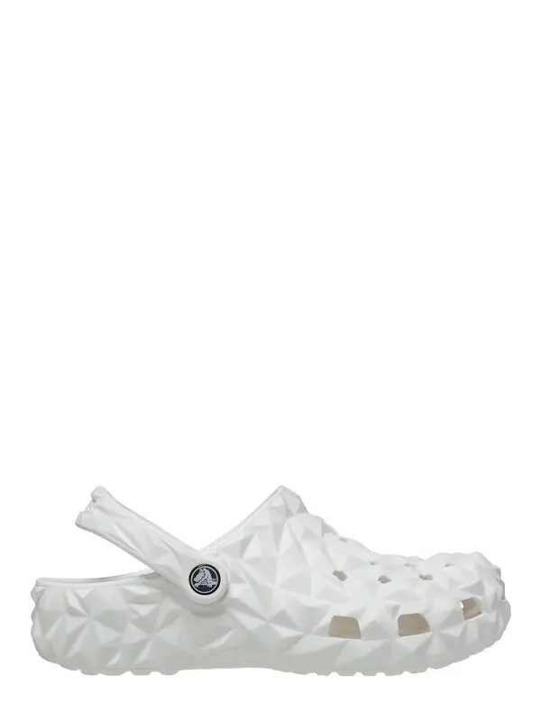 CROCS Classic Geometric Clog - White