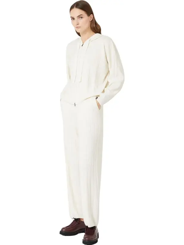 Max Mara Cashmere Jogging Trousers - White
