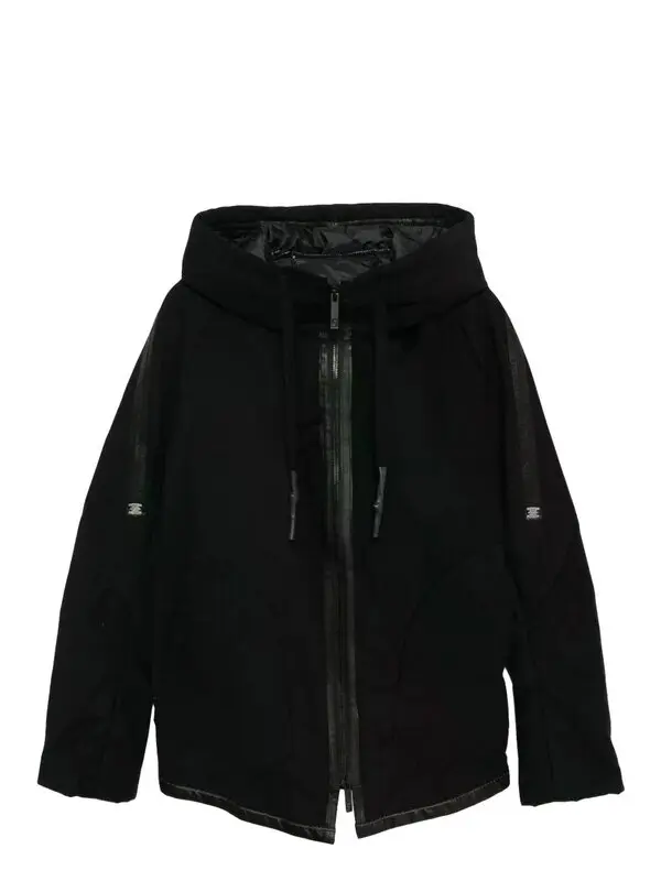 69 Zip-up Hooded Jacket - Black