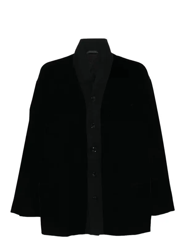 Giorgio Armani Single-breasted Jacket - Black