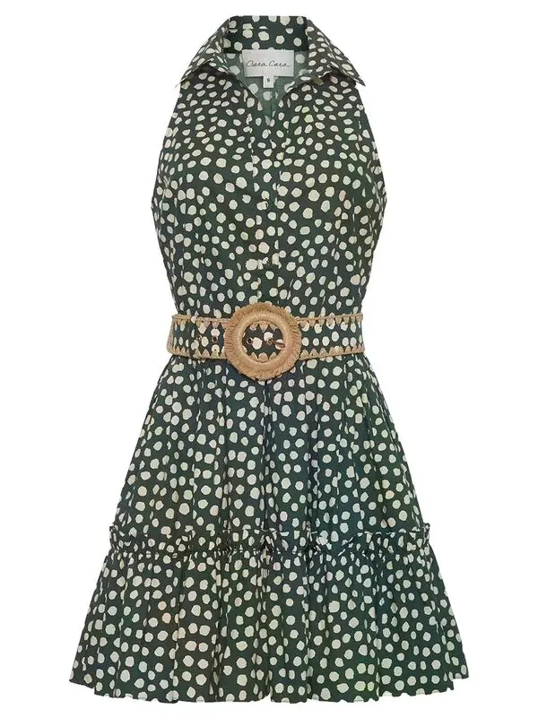 Cara Cara Hannah Midi Dress - Green
