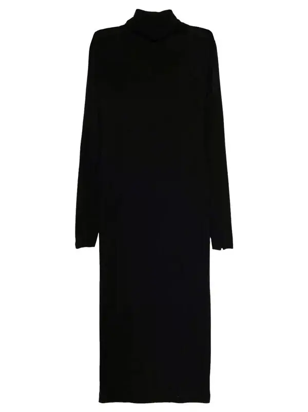 THOM KROM Long-sleeved Dress - Black