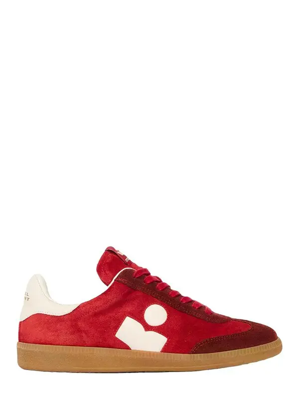 Isabel Marant Bryce Panelled Sneakers - Red