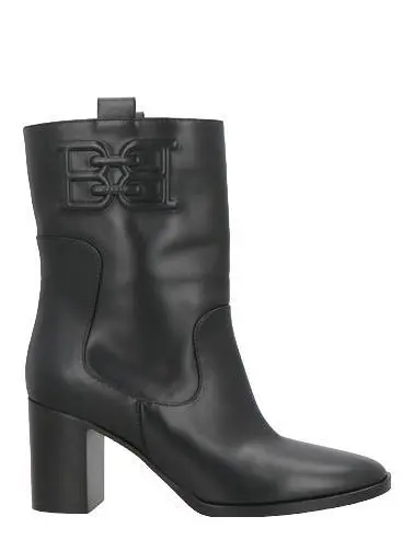 Bally Ankle Boots In Calfskin - Black