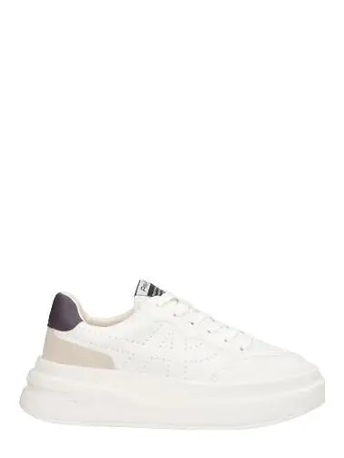Ash Calfskin Sneakers - White
