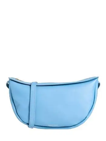 MANSUR GAVRIEL Leather Moon Cross-body Bag - Blue