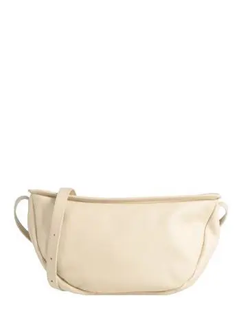 MANSUR GAVRIEL Leather Moon Cross-body Bag - White