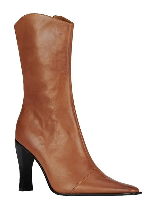 Jeffrey Campbell Be Bold 2 Boots - Camel Distressed
