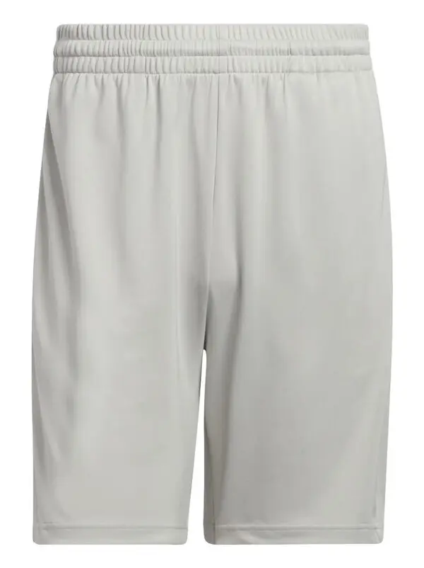 Adidas Legends 3-stripes Basketball Shorts - Metal Grey / White