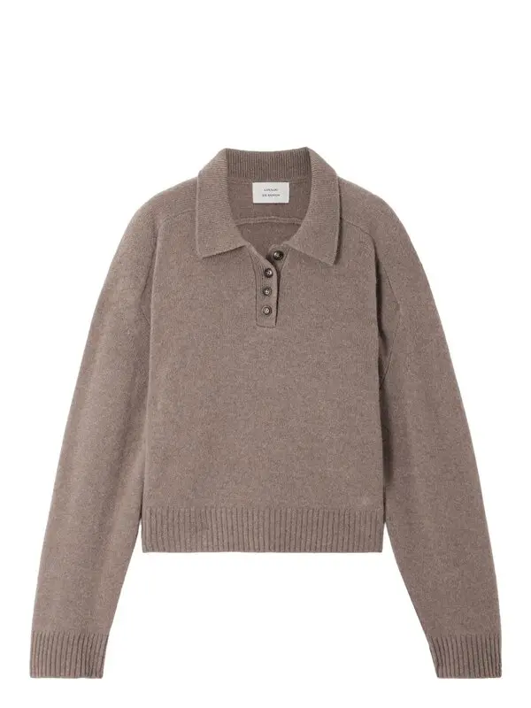 Loulou De Saison Homere Cashmere Sweater - Neutrals