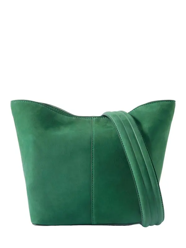 METIER Twist 18 Nubuck Bucket Bag - Green