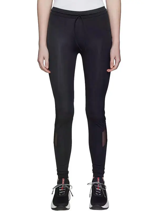 Y3 Panelled Leggings - Black