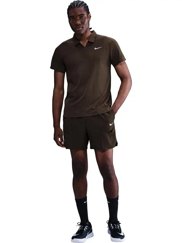 Nike Court Slam Dri-fit 6" Tennis Shorts - Brown