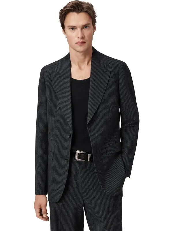 ALLSAINTS Renegade Single Breasted Blazer - Black