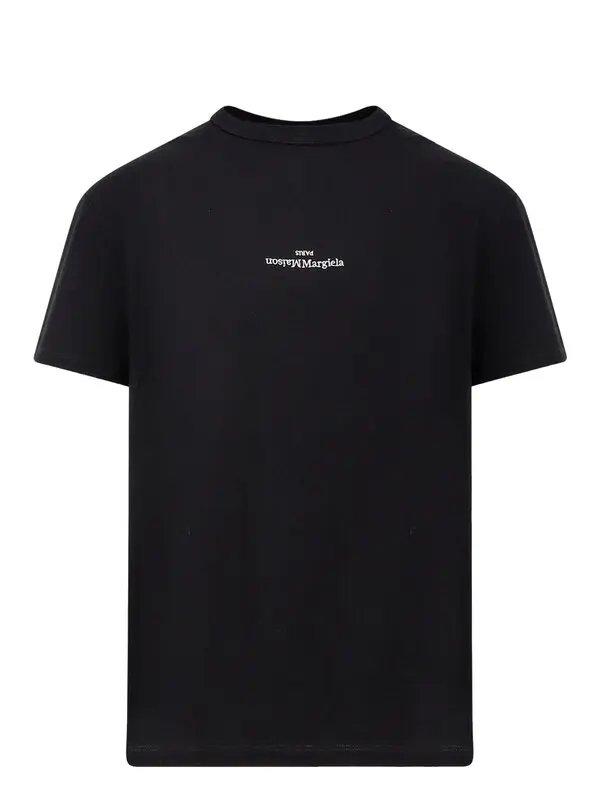 MAISON MARGIELA Cotton Tshirt - Black