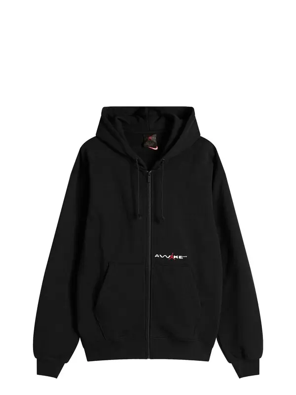 JORDAN X Awake Full Zip Hoodie - Black/university Red
