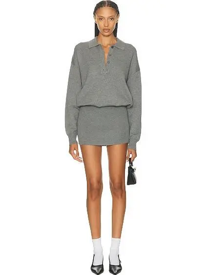 SEROYA Lilly Dress - Medium Grey