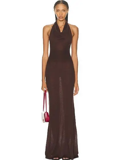 AYA MUSE Reed Dress - Bark