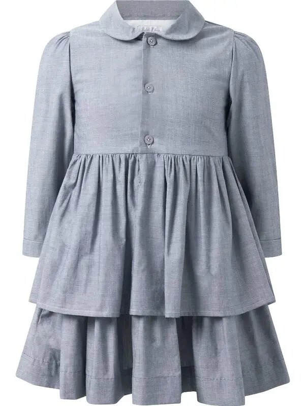 RACHEL RILEY Chambray Shirt Dress - Navy