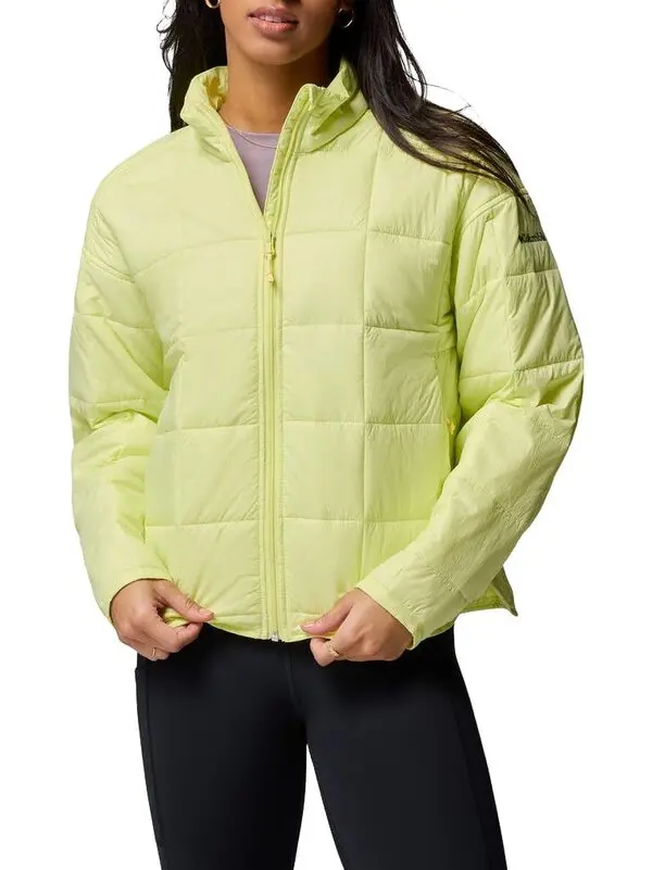 Columbia Sienna Hill™ Packable Quilted Jacket - Citron Haze