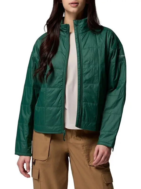 Columbia Sienna Hill™ Packable Quilted Jacket - Rain Forest