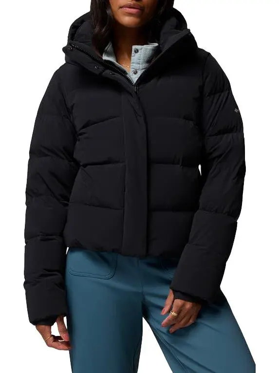 Columbia Amaze Puff Hooded Jacket - Black