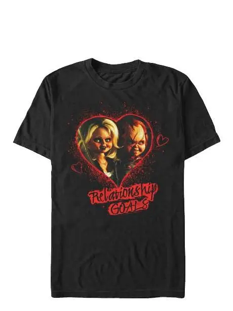 BRIDE OF CHUCKY Relationship Goals Graphic T-shirt - Black