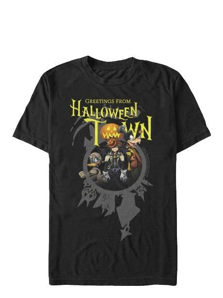 KINGDOM HEARTS 1 Costume Party T-shirt - Black