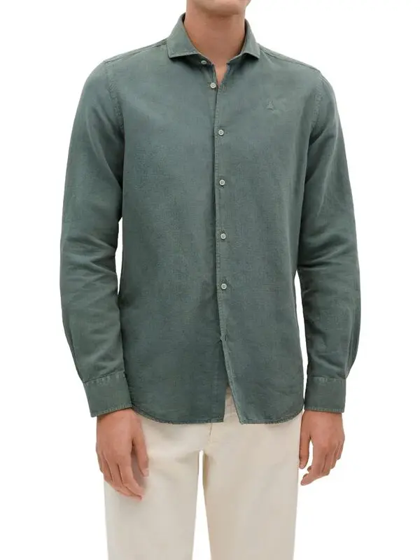 SCALPERS Vintage Linen Se Shirt - Cream