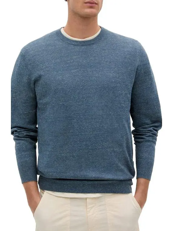 SCALPERS Summer Marais Tricot Knit Sweater - Blue