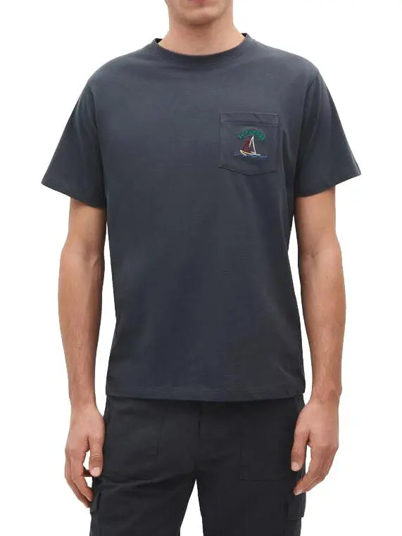 SCALPERS Boat Tee - Dark Navy