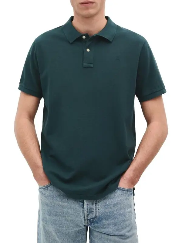 SCALPERS Basic Polo - Dark Green