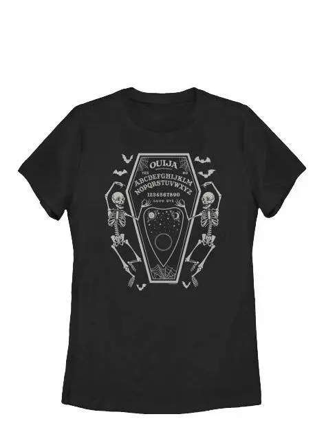 OUIJA Halloween Graphic T-shirt - Black
