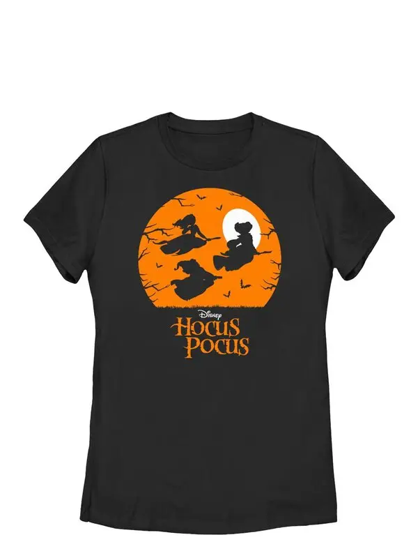 HOCUS POCUS Witch Graphic T-shirt - Black