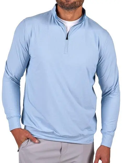 BLACK CLOVER Quarter-zip Pullover - Moody Blue