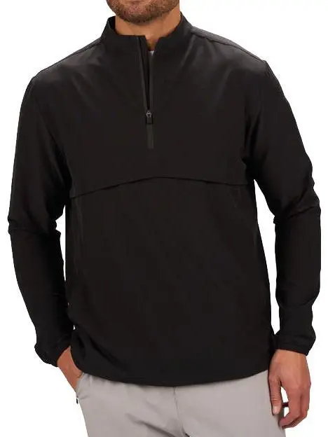 BLACK CLOVER Player Quarter Zip - Black