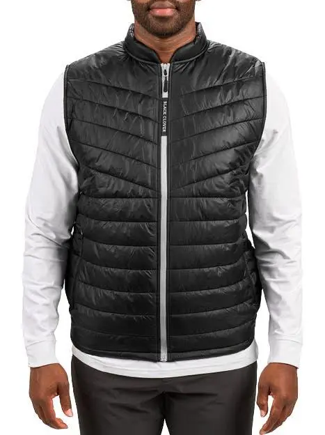 BLACK CLOVER Jaxon Quilt Vest - Black