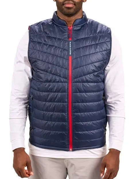 BLACK CLOVER Jaxon Quilt Vest - Navy