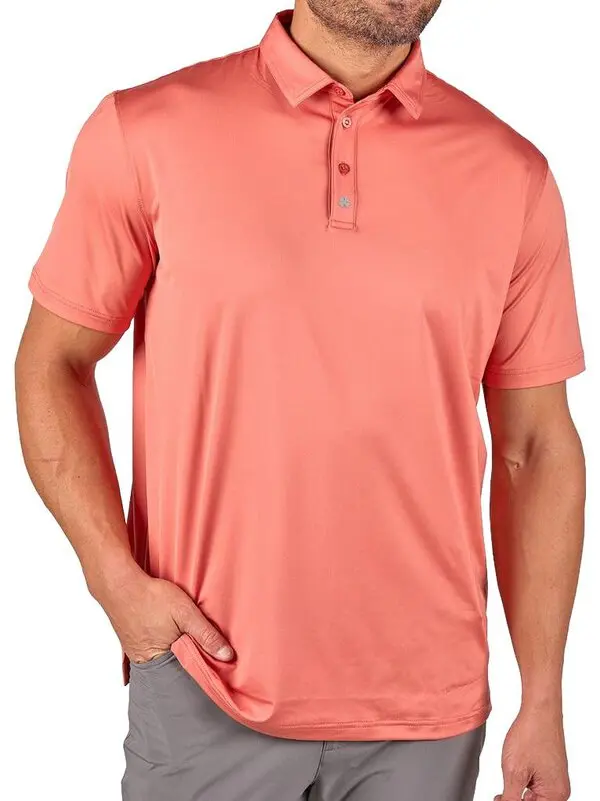 BLACK CLOVER Crockett Polo - Brandy
