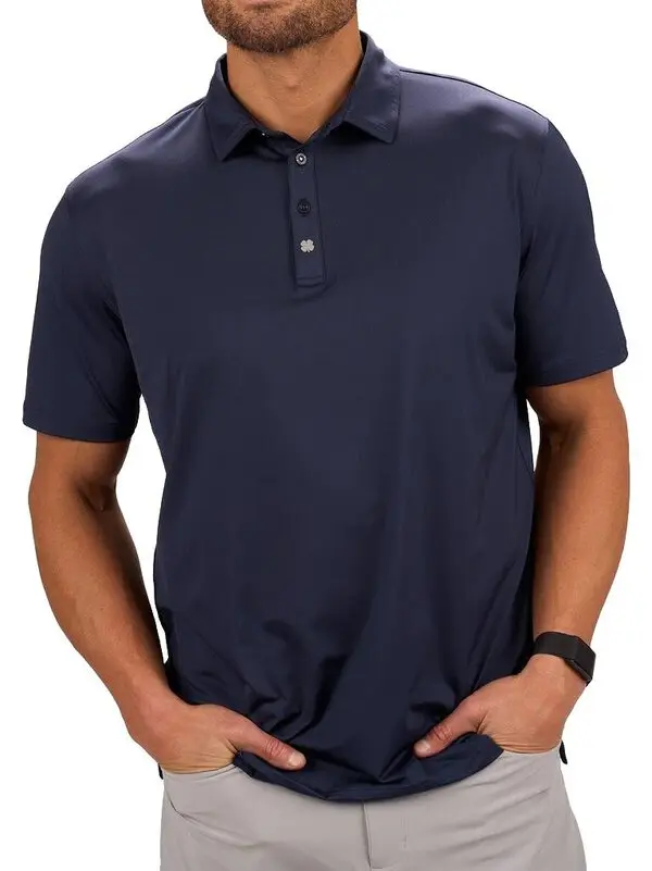 BLACK CLOVER Crockett Polo - Navy